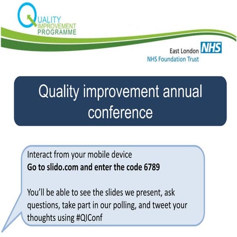 ELFT QI Conference | PPT