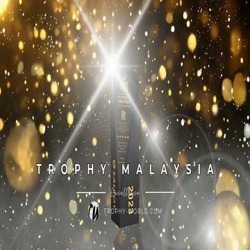 Annual Dinner Trophies at Trophy-World Malaysia | Custom Trophies ...