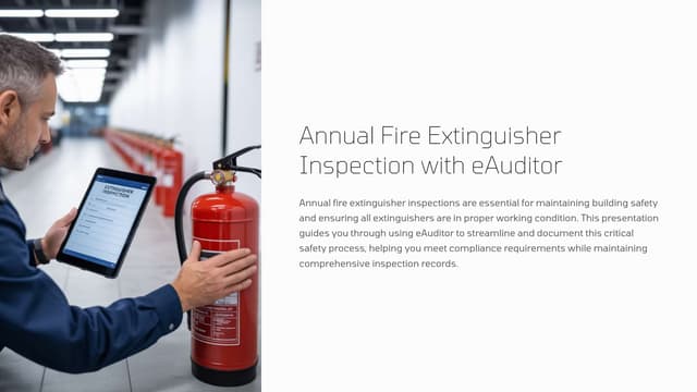 NFPA 25 Fire Pump Inspection with eAuditor Audits & Inspections | PDF