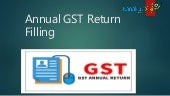 GST RETURN FILING | PPTX