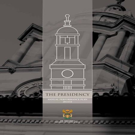 The presidency annual performance plan 2015 2016 | PDF