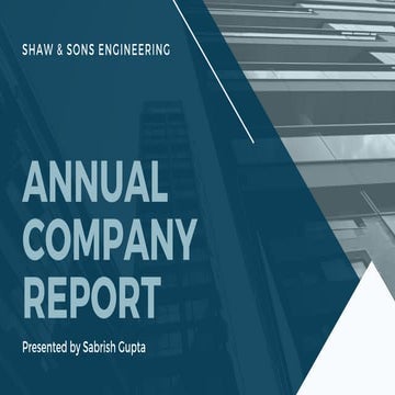 Corporate Company Report | PDF