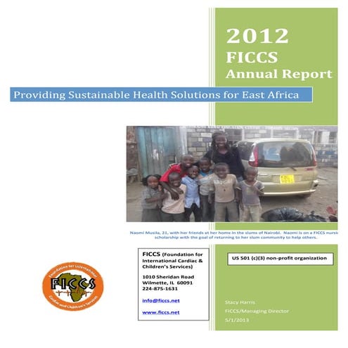 FICCS 2012 Annual Report | PDF