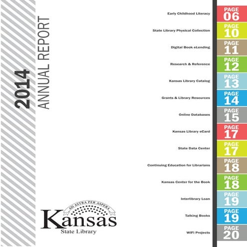 Kansas Library Annual Report 2014 | PDF | College Education | Education