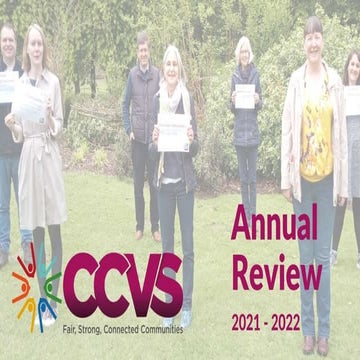 CCVS Annual review 21-22 | PPTX
