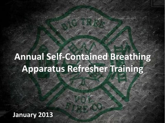 SCBA - self contained breathing apparatus | PPT