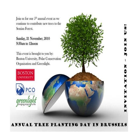 Annual Tree Planting Day Invitation | PDF | Biological Sciences | Science