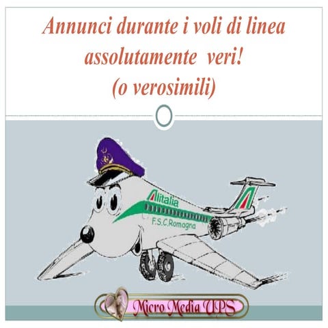 Annunci Dall`Aereo | PPS