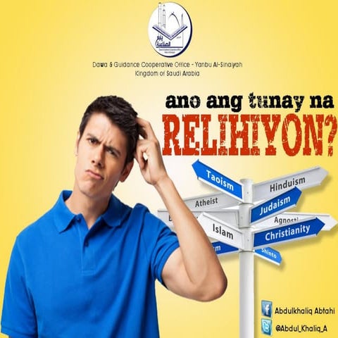 Ano ang Tunay na Relihiyon? | PDF
