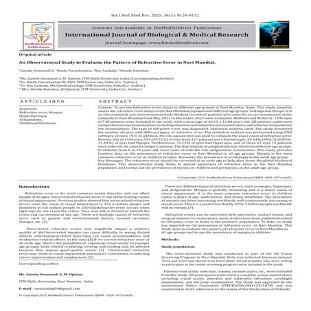 An Observational Study to Evaluate the Pattern of Refractive Error in Navi Mumbai.pdf