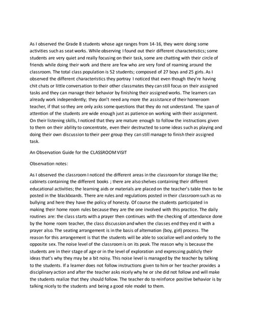 Field Study 1, Episode 4 "Individual Differences And Learner’s Interaction" | PDF