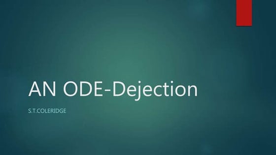 Critical analysis of the poem "Lucy Gray" | PPT