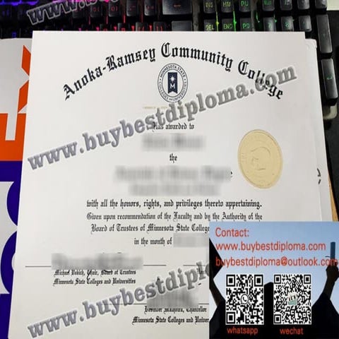 Anoka-Ramsey Community College diploma | PPT