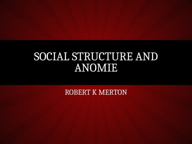 Types of Deviance | PPTX