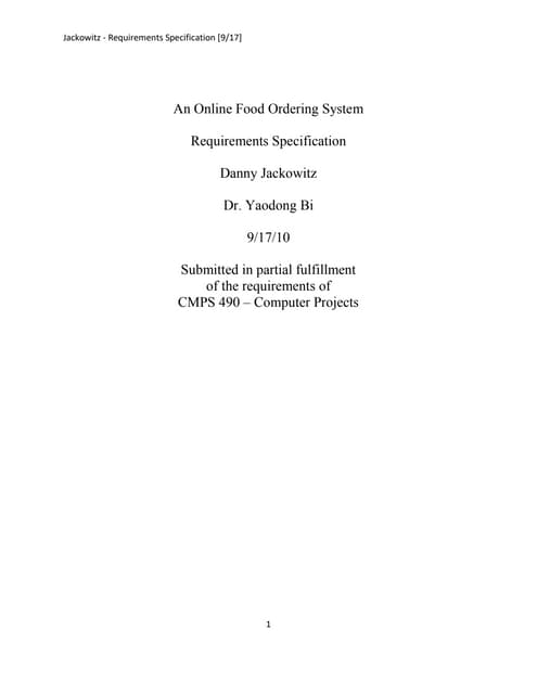 Online food ordering System projectppt.pptx