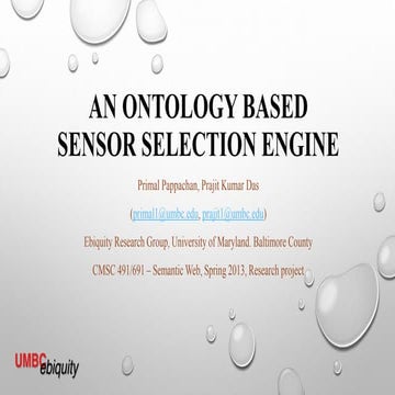 An ontology based sensor selection engine | PDF
