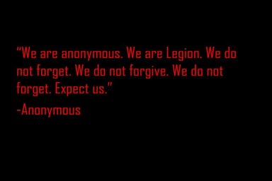 Anonymous Quotes We Are Legion