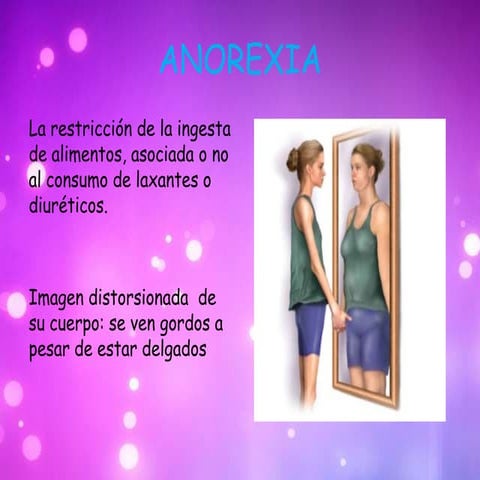 Bulimia y Anorexia | PPTX