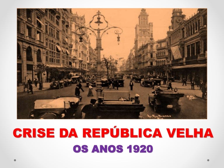 Brasil nos anos 1920