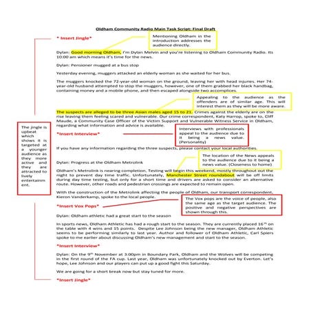 Final script - Annotated | ODT