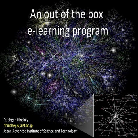 An out of the box E-learning Program | PPT | Computer Software and ...