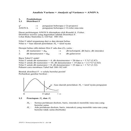 Anova | PDF