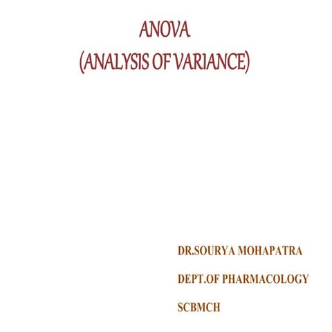 Anova copy | PPT