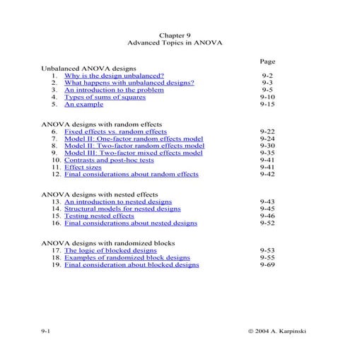 Anova advanced | PDF