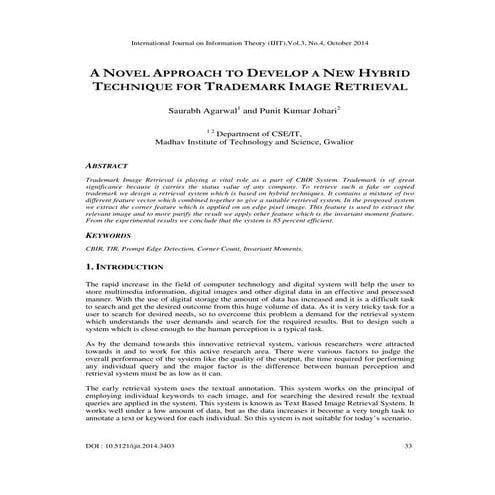 A Novel Approach To Develop A New Hybrid Pdf