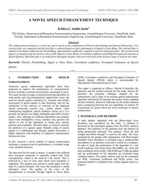 Speech Enhancement Using A Minimum Mean Square Error Short Time Spect 