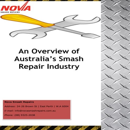 An Overview of Australia's Smash Repair Industry | PDF