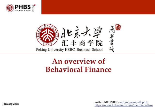 BEHAVIOR FINANCE | DOCX