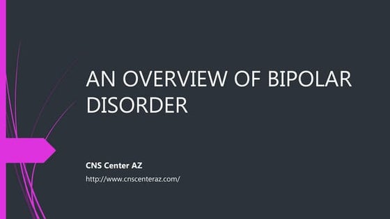 MOOD DISORDER- DEPRESSIVE AND BIPOLAR DISORDERS | PPT