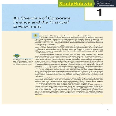 An Overview of Corporate Finance and the Financial Environment.pdf