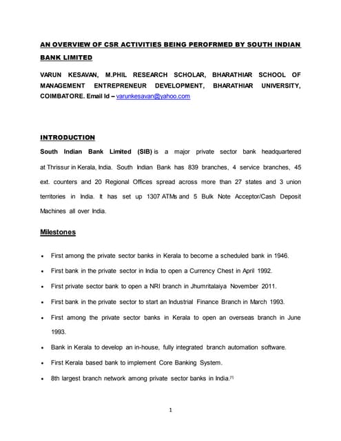 Urban Co-operative Bank | PPT