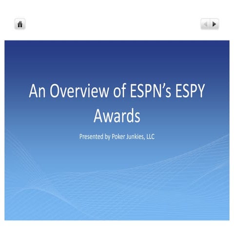An overview of espn’s espy award | PPTX