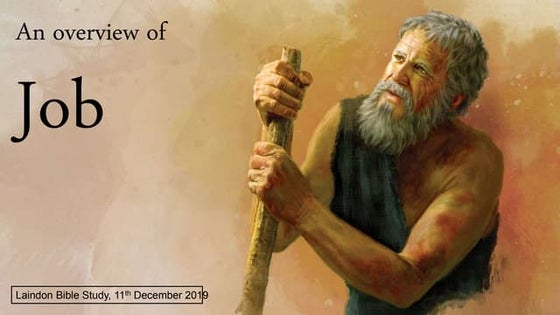 Journey Through the Bible: The Book of Job | PPT