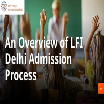 French Primary School in Delhi Lycée Français International de Delhi ...