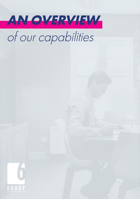 Corporate Capability Document | PPT