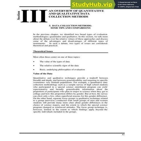 An Overview Of Quantitative And Qualitative Data Collection Methods 5