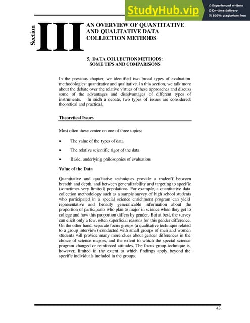 An Overview Of Quantitative And Qualitative Data Collection Methods 5