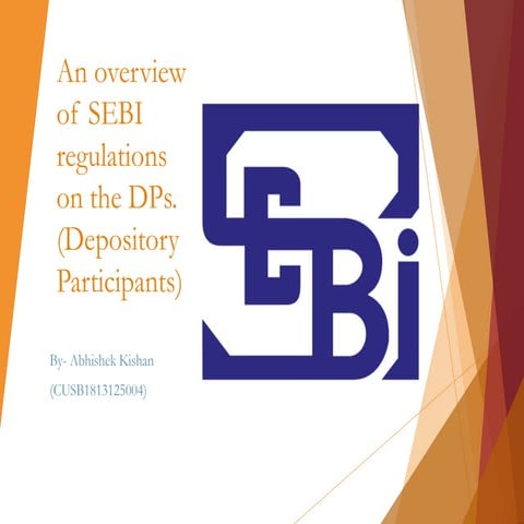 An overview of SEBI regulations on the DPs(FINAL).pptx