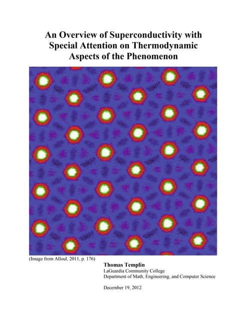 Superconductivity | PPT