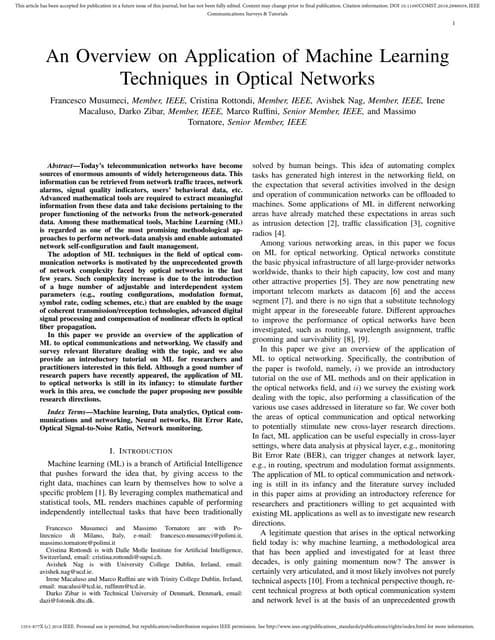 A Predictive Maintenance System For Wireless Sensor Networks A Machine Learning Approach Pdf 