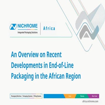 An Overview on Recent Developments in End-of-Line Packaging in the ...