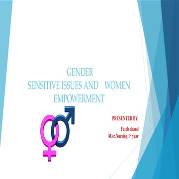 Promote gender equality and empower women | PPT