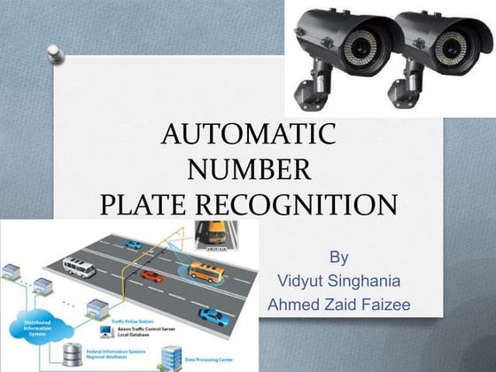 Automatic Number Plate Recognition Pptx Operating Systems
