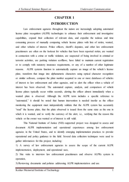 Automatic Number Plate Recognition(ANPR) System Project | PPTX | Cameras and Camcorders ...