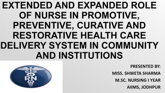 Role-of-Nurse-OPD.adult healt 11h nursing | PPT