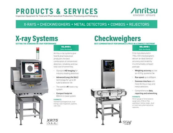 Anritsu X-ray XR75 | PDF